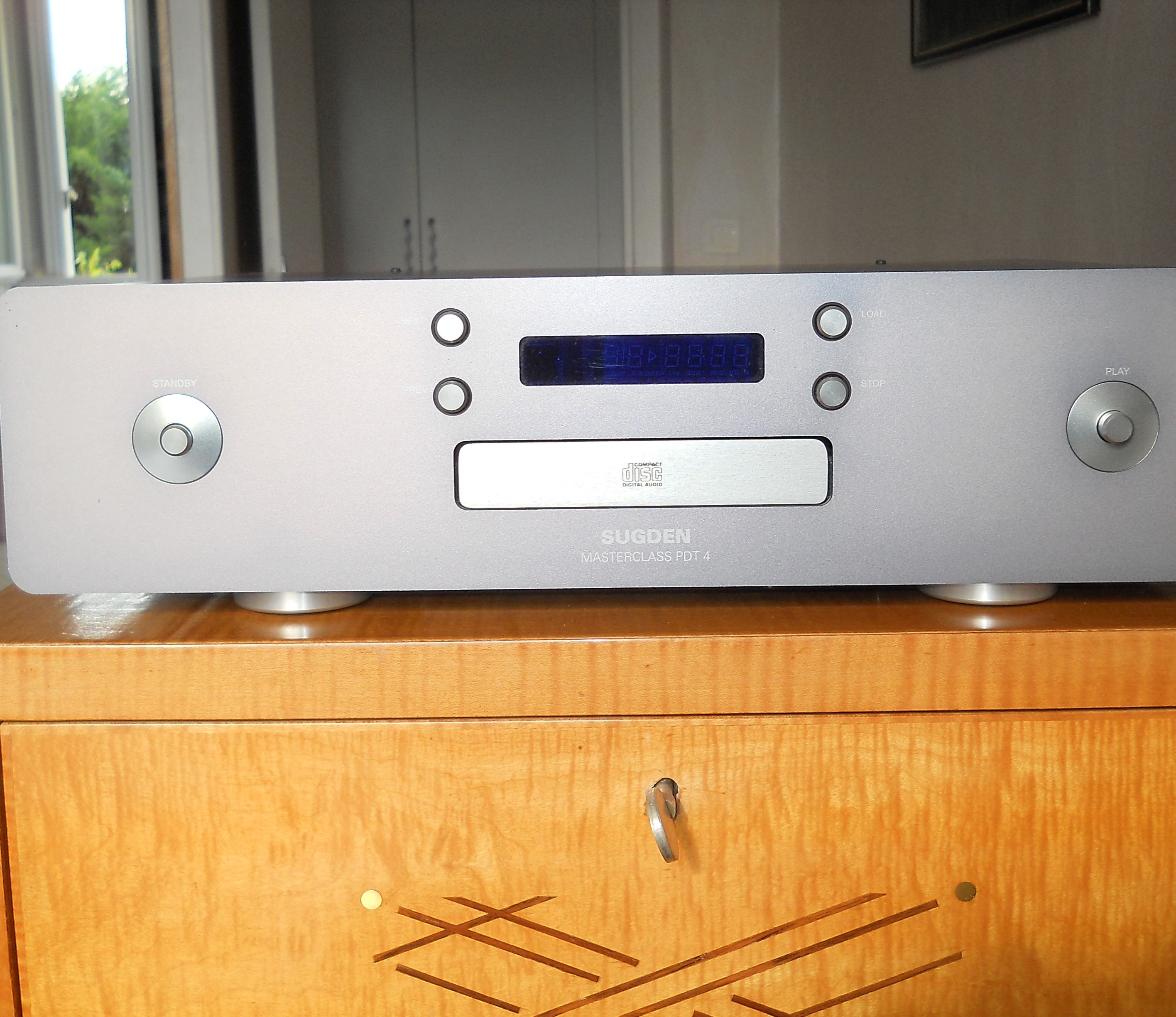 SUGDEN PDT4 titanium integrated cd player - - AV-Market.com